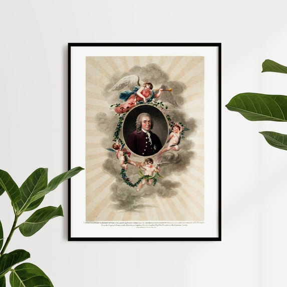 The Portrait of Carl Linnaeus - 1807 | Robert John Thornton | Premium ...