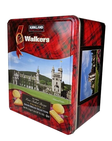 Kirkland Signature Walkers Premium Shortbread Selection Gift Tin, 4.6 ...