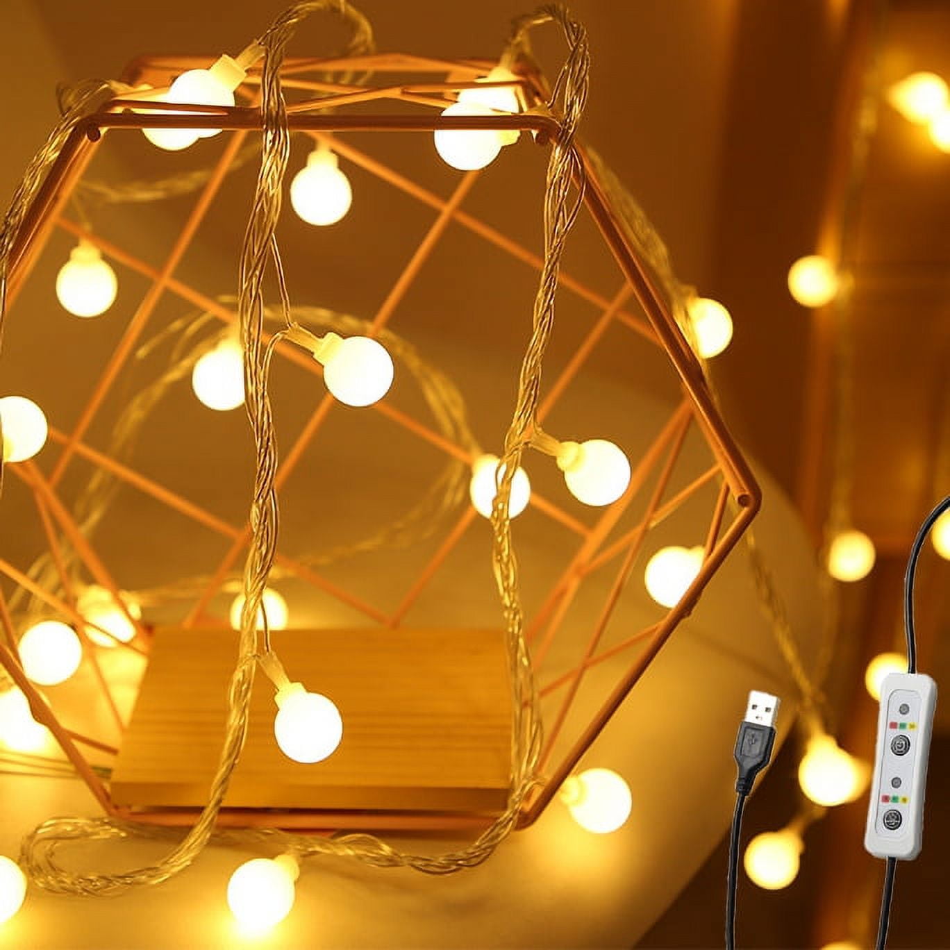 Click here for Fsliving String Lights With Timing Function curtai... prices