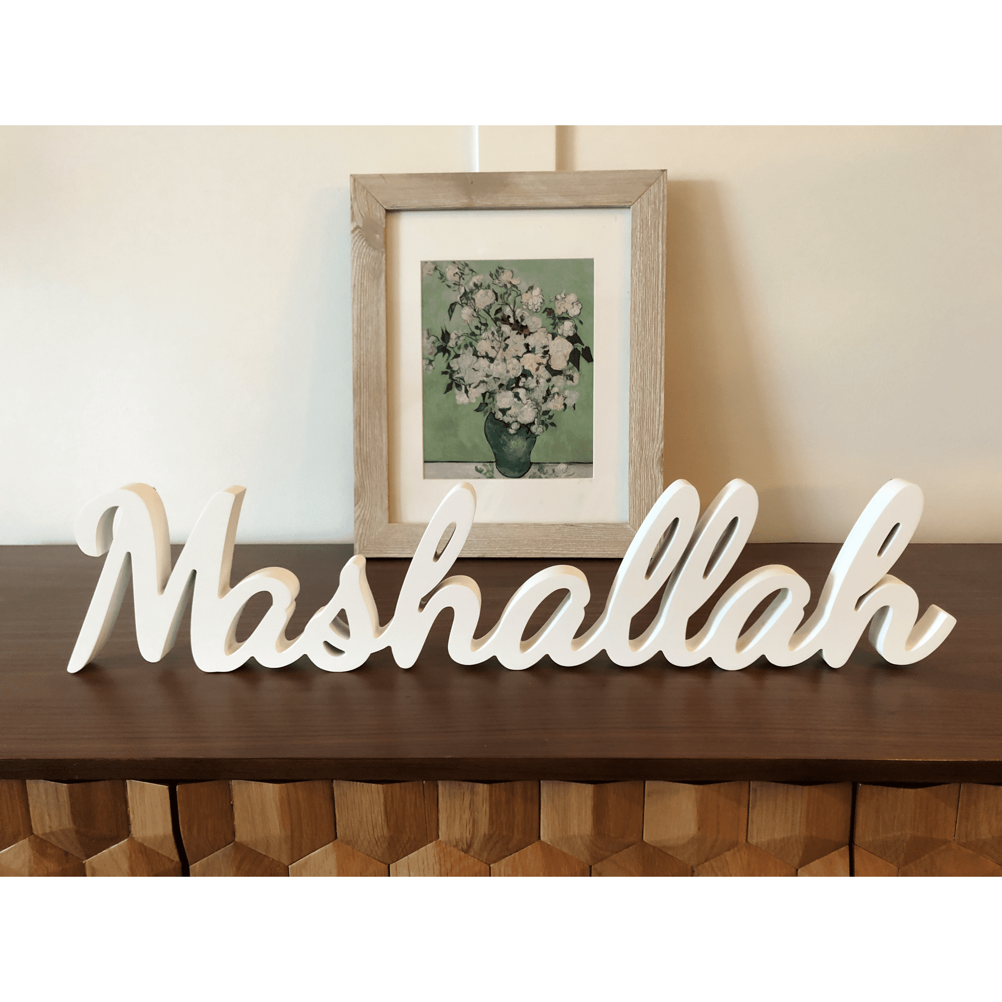 Click here for Also Sophia Special Buy - Mashallah Sign In White... prices