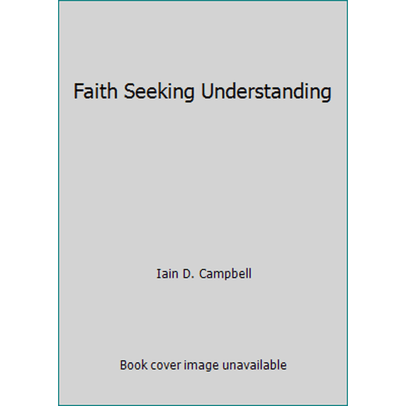 Pre-Owned Faith Seeking Understanding (Paperback) 1848715331 ...