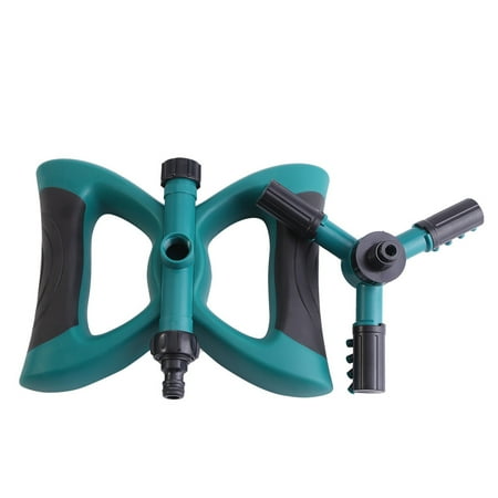 Herwey Lawn Sprinkler, Lawn Sprinklers,Rotary 3 Arms Garden Plants ...