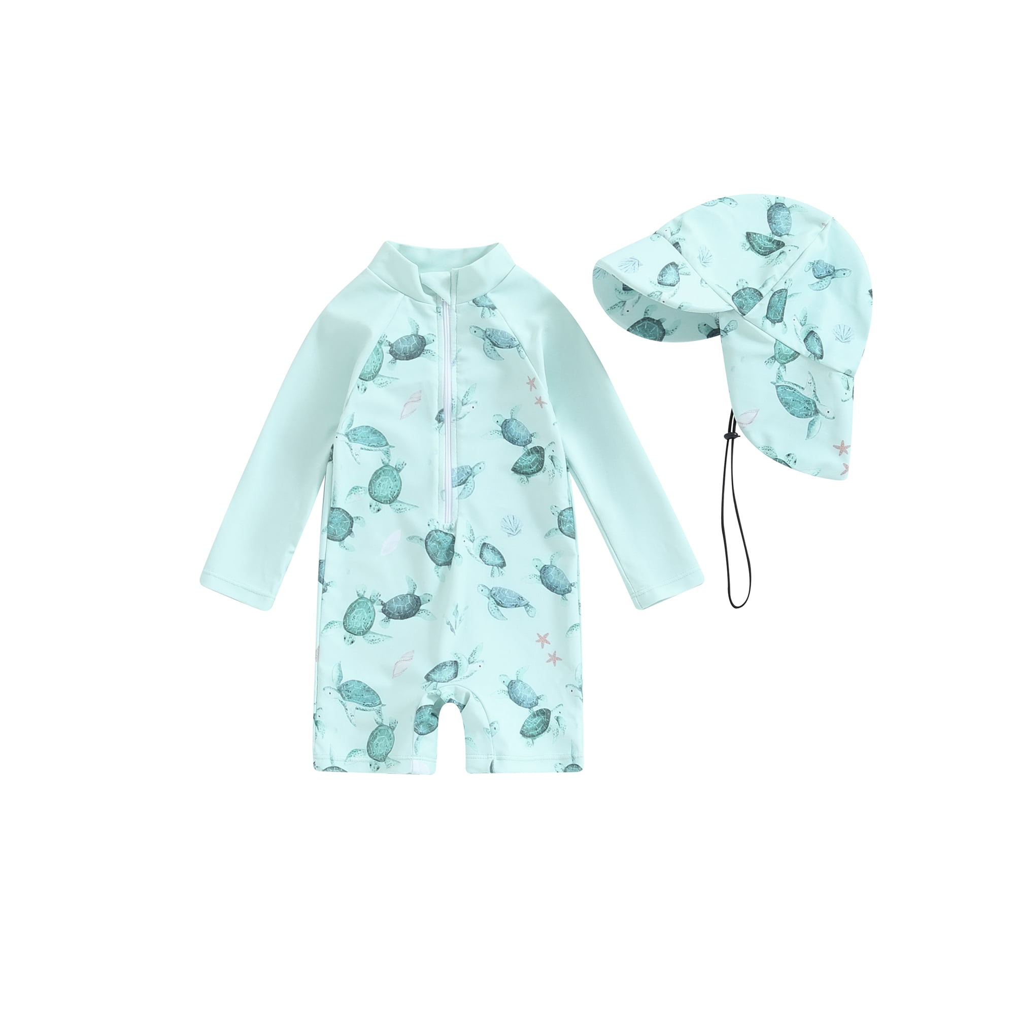 Click here for Sunsiom Baby Boy Swimsuit Whale Print Long Sleeve... prices