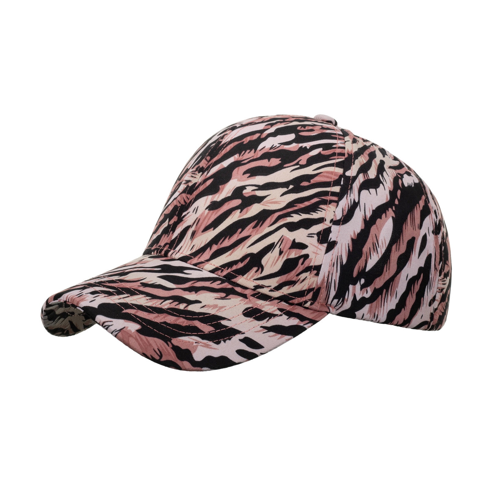 GWAABD Trendy Baseball Cap Fashion Women Men Sport Tiger Stripes Print ...
