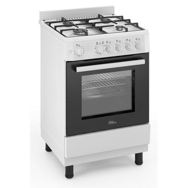 "Premium Levella Small Kitchen Stove, 20"" Freestanding Electric Range ...