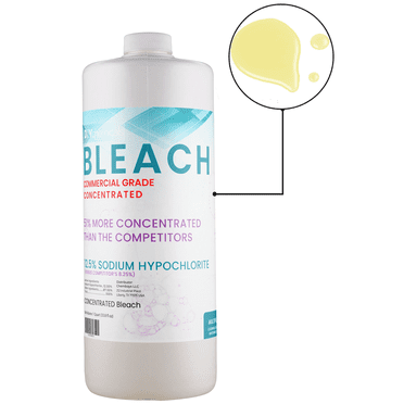 DIYChemicals Bleach - Concentrated Bleach (Sodium Hypochlorite 12.5% ...
