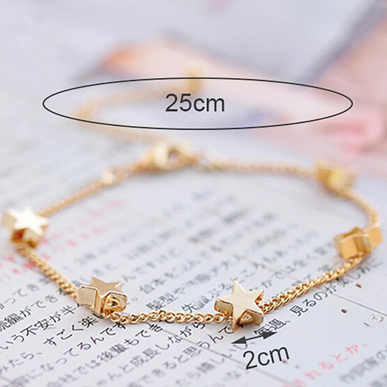 Simple Gold Chain Bracelet For Women