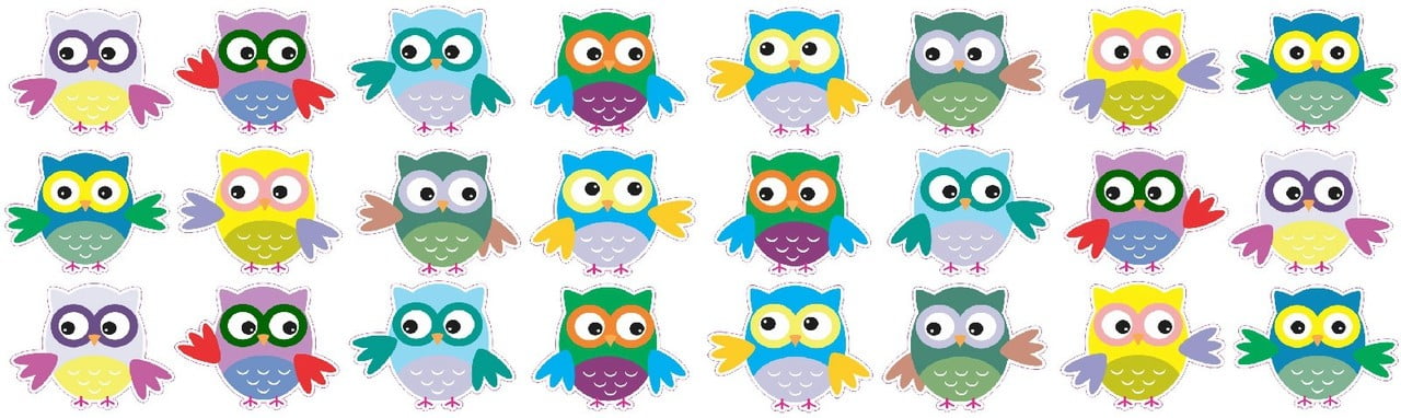 1in x 1in 24X Small Owl owls Vinyl Stickers Decals Owls Car Window ...