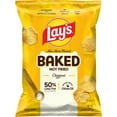 (4 pack) Baked Lay’s 50% Less Fat Original Potato Chips Bag, 6.25 oz ...