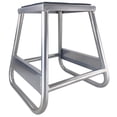 Motorcycle Dirt Bike Panel Stand - Silver Steel Lift Stand, 1000lbs ...