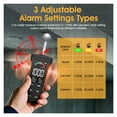 Digital Non-Destructive Wood Moisture Meter 0-100 Range 20-40mm Depth ...