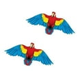 Gayla Industries 851 Macaw Parrot Wildlife Wing Flapper Kite-55 ...