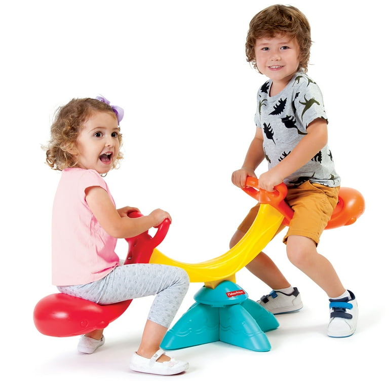 Fisher Pricehappy Whale Seesaw 360 Spinning Teeter Totter