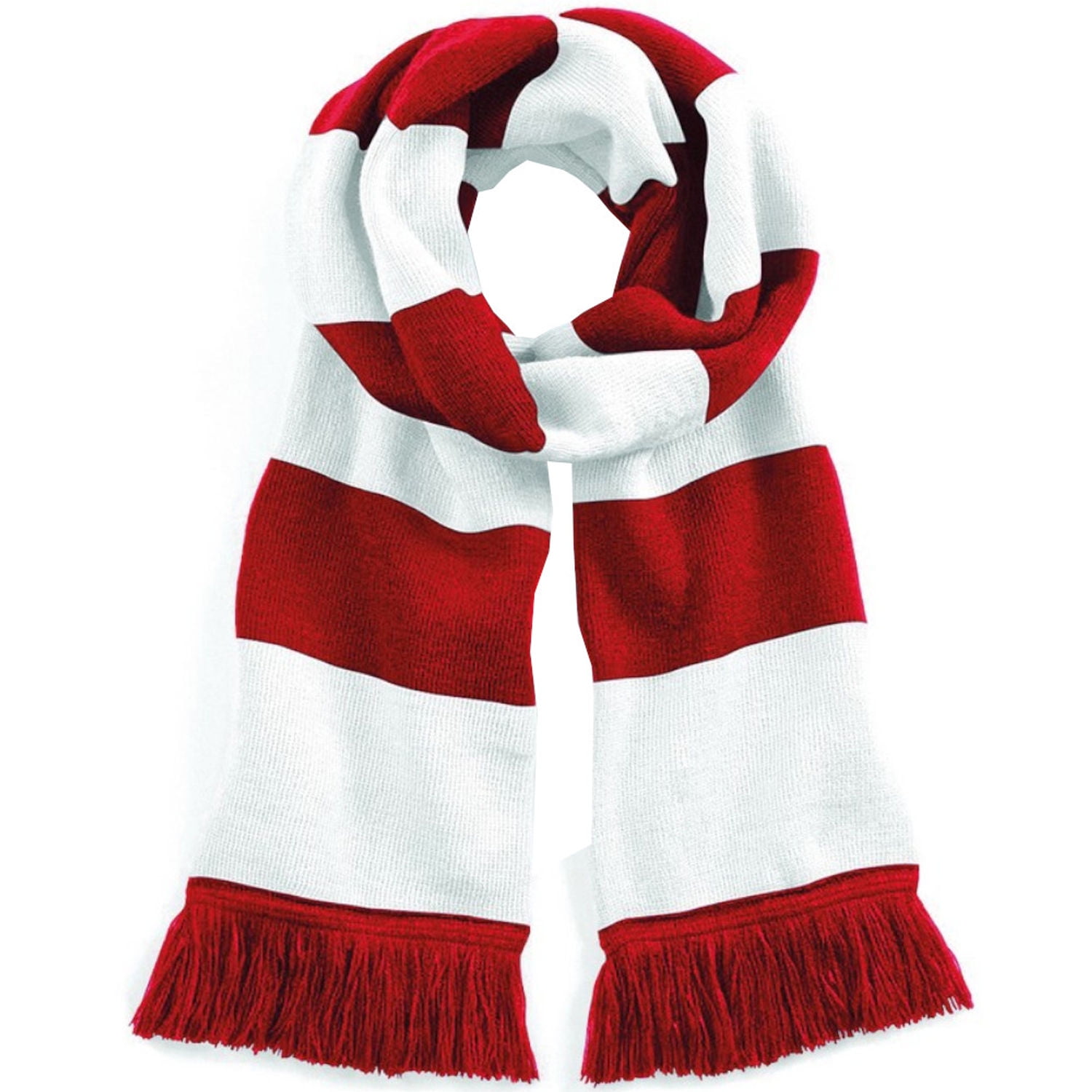 Click here for Beechfield Varsity Winter Scarf (Double Layer Knit... prices