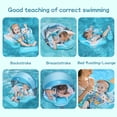 Mambobaby Float Add Tail No Flip Over Non-Inflatable Baby Swim Float ...