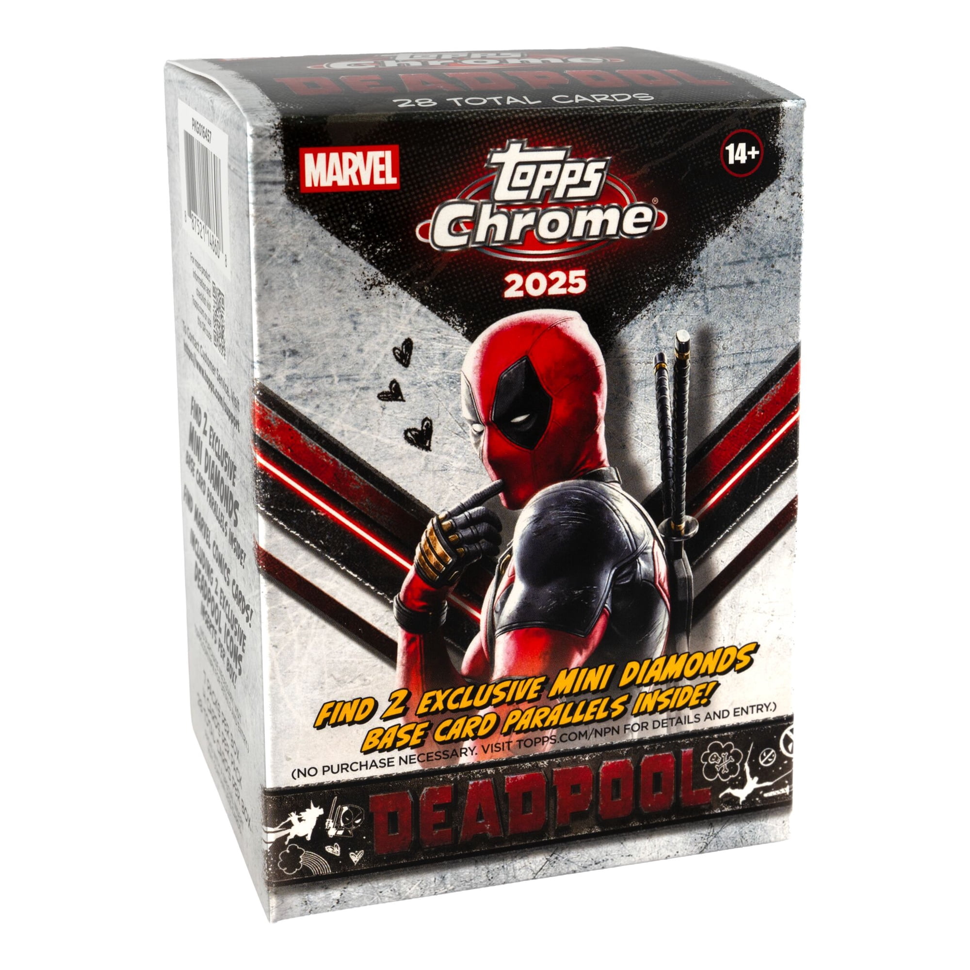 Click here for 2025 Topps Chrome Deadpool Trading Cards Blaster B... prices