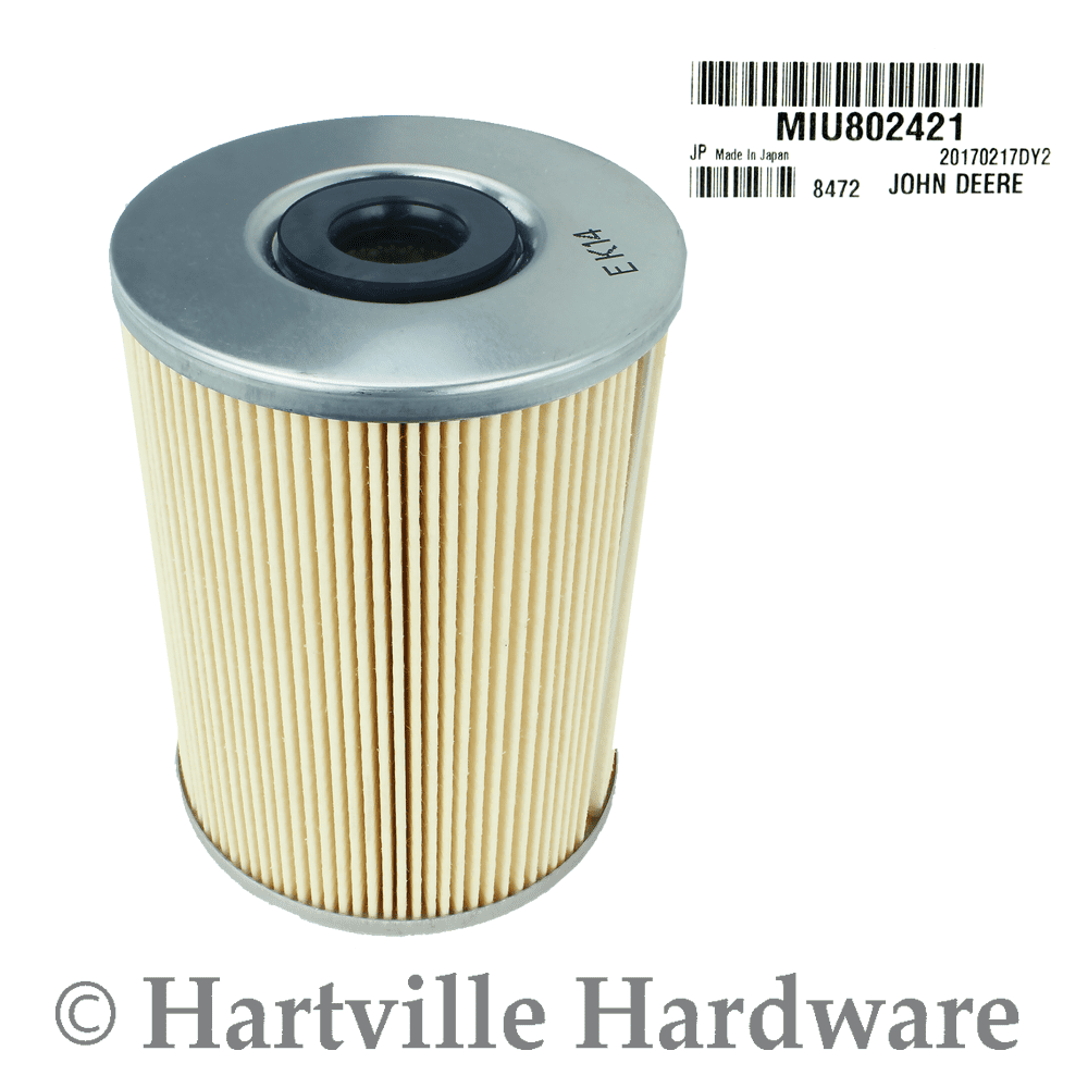 John Deere Original Equipment Filter Element #MIU802421 - Walmart.com