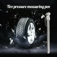Tire Pressure Pen Gauge, Digital Tire Gauge, Stainless Steel Car Bike Pressure Gauge, Portable ...