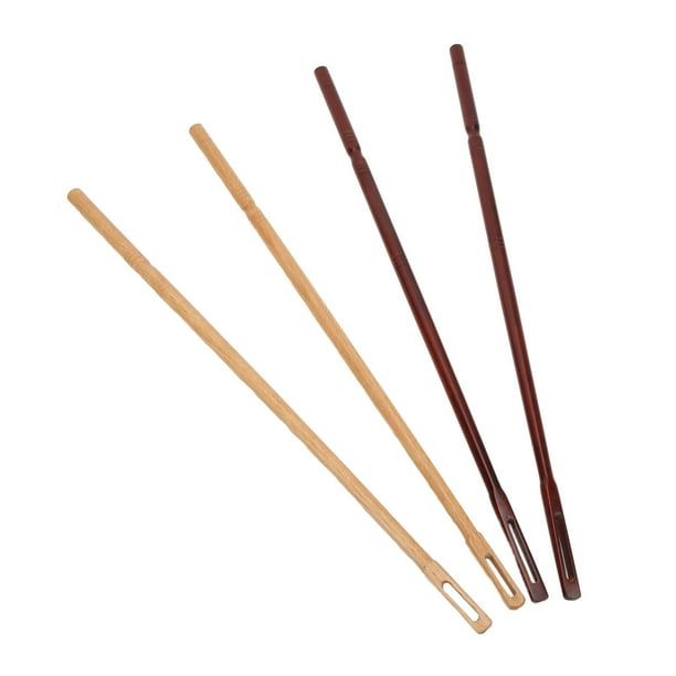 Flute Cleaning Rod, Wood Colour + Red Unhindered Flute Cleaning Sticks ...
