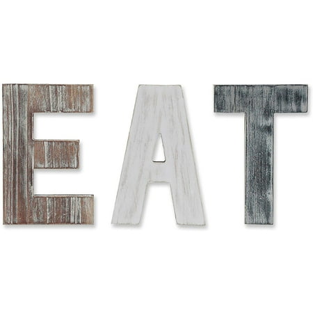 Wooden Eat Sign for Kitchen Decorations, Rustic Eat Signs Kitchen Wall ...
