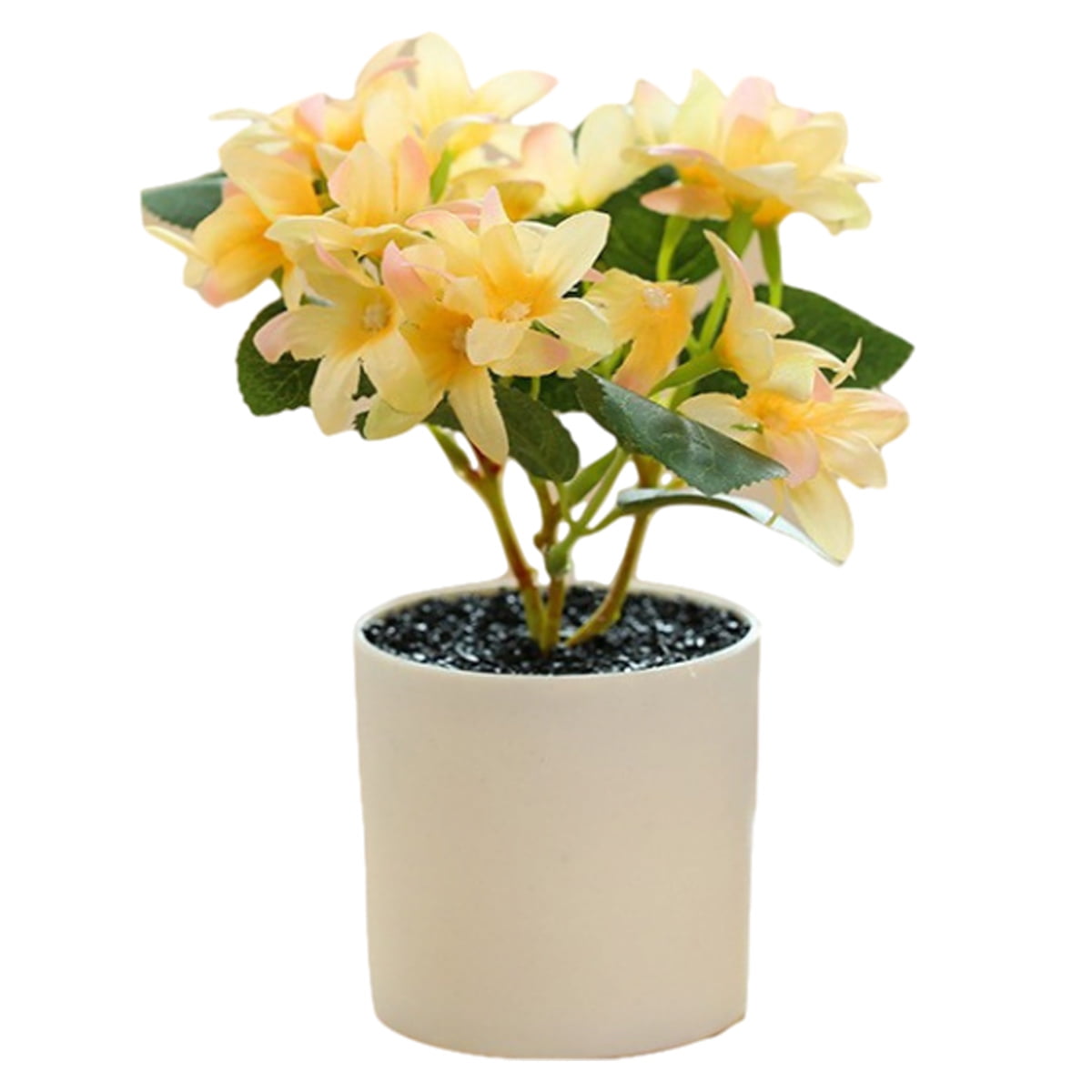 Fake flower simulation flower five-leaf hydrangea bonsai creative home ...