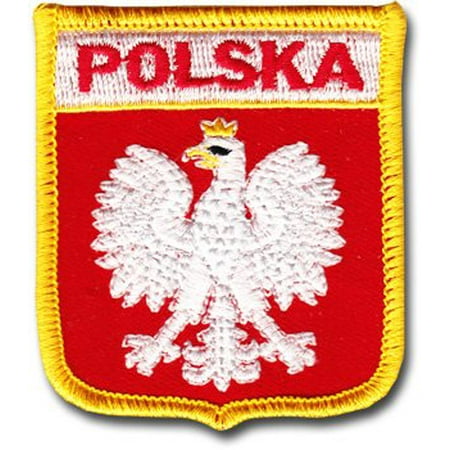 Poland Shield Patch (Polska) - Walmart.com