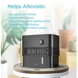 Pelonis 1 Gallon Evaporative Humidifier, Black, New, PSU10E1BB ...