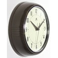 Infinity Instruments Round Retro 7.25'' Wall Clock - Walmart.com