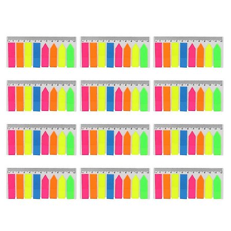 960pcs Creative Page Markers Colored Tabs Flags Sticky Memo Notes Book ...