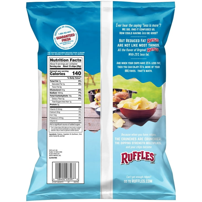 Ruffles Nutrition Facts