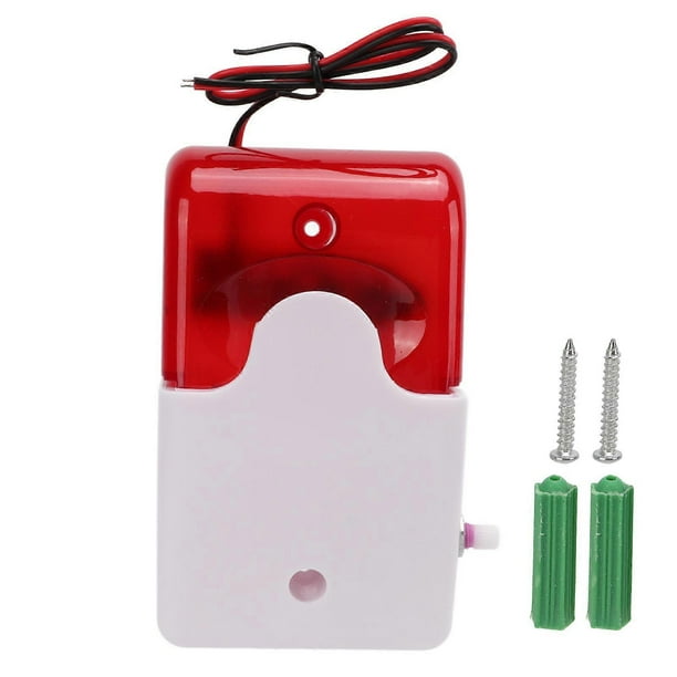 Sound Light Alarm Flash High Decibel Adjustable Impact Resistant ...