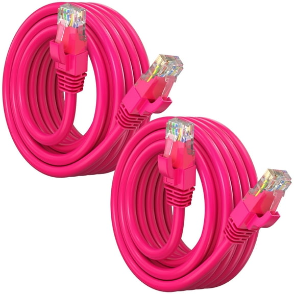 Maximm Cat6 Ethernet Cable 6-Pack 20 ft – CCA LAN Network Patch Cords ...