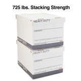 Staples Heavy-Duty Corrugated Storage Boxes for Moving, Packing, Letter ...