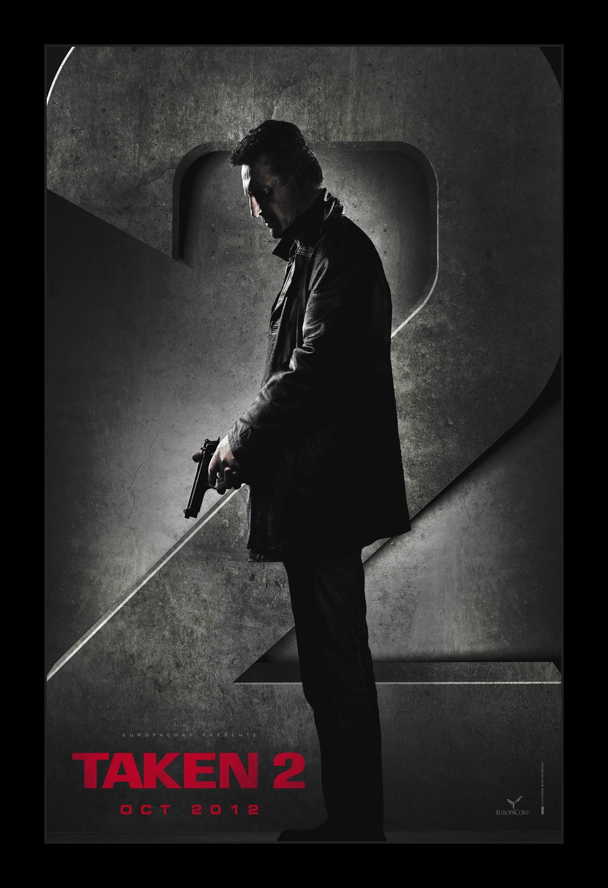 TAKEN 2 - 11x17 Framed Movie Poster - Walmart.com