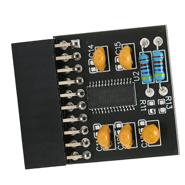 20Pin TPM2.0 Module, Strong Compatibility TPM 2.0 Module 20 Pin TPM2.0 ...