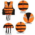 Girls One Piece Swimsuit Flotation Life Jacket Adjustable Belt for Kids ...