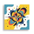 3drose, Colorful Abstract Shapes and Yellow, Red, Blue Colors. Nice ...