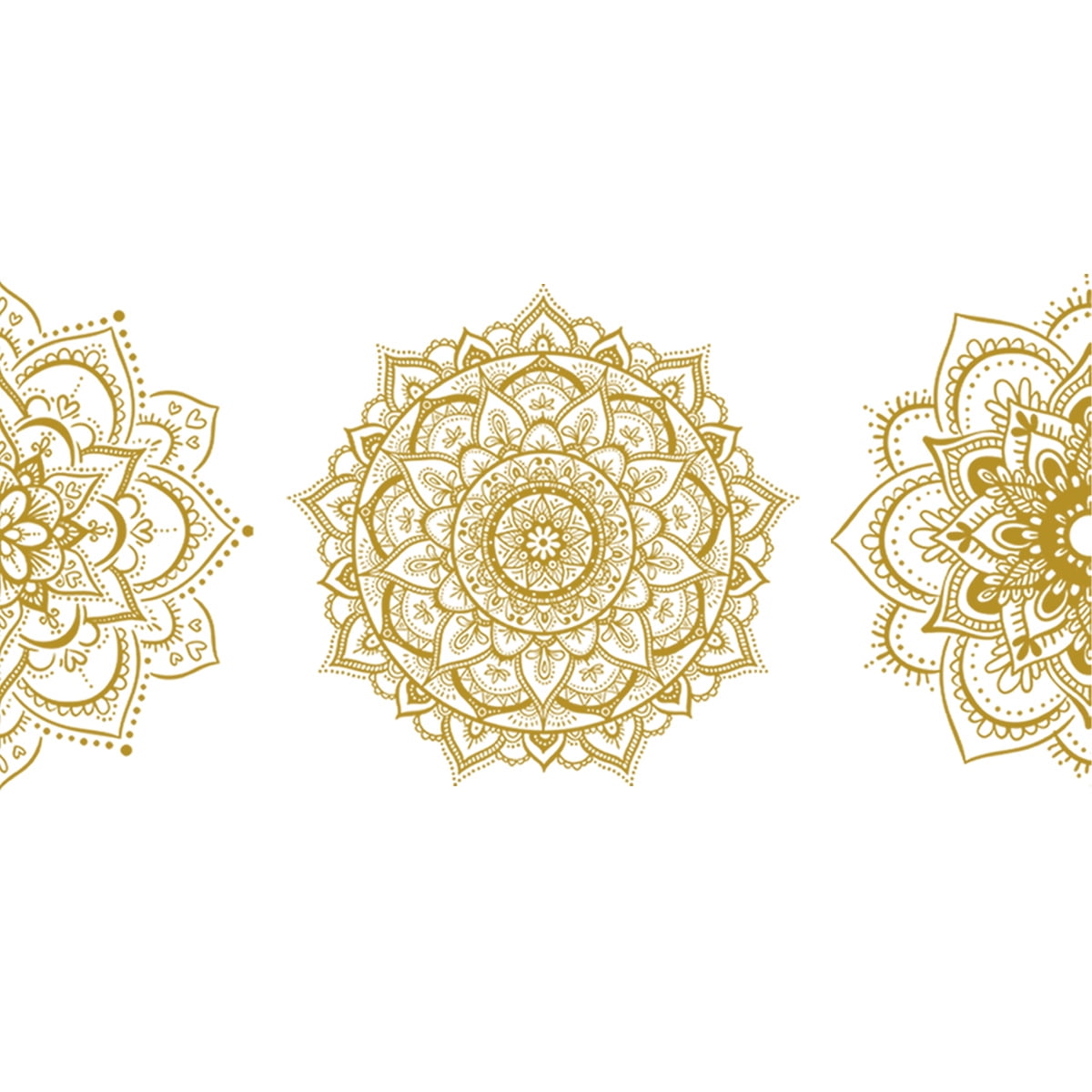 Click here for Econesxp Pieces Half Mandala Wall Sticker Bohemian... prices