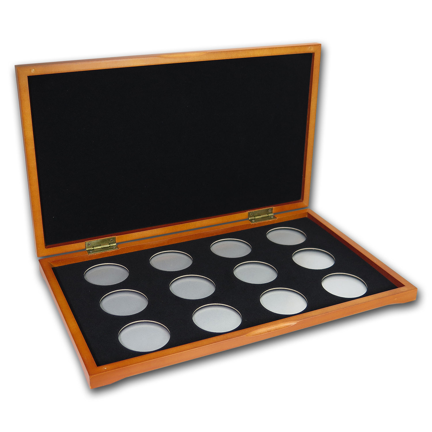 Lunar Series II (1 oz Silver) 12-Coin Wood Presentation Box - Walmart.com