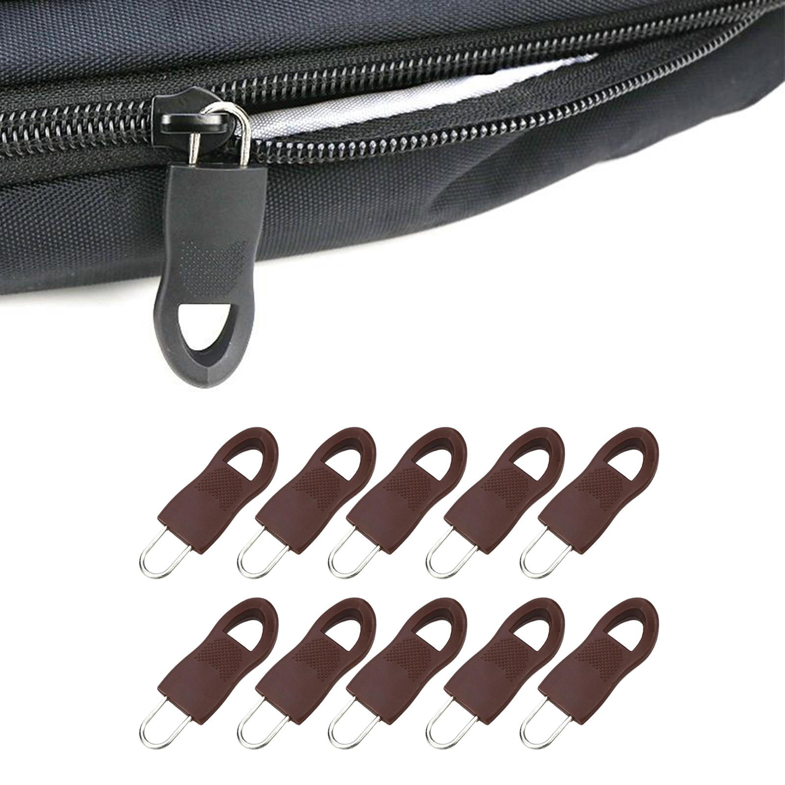 10x Detachable Zip Fixer Zipper Tags Repair for Clothes And Crafts ...