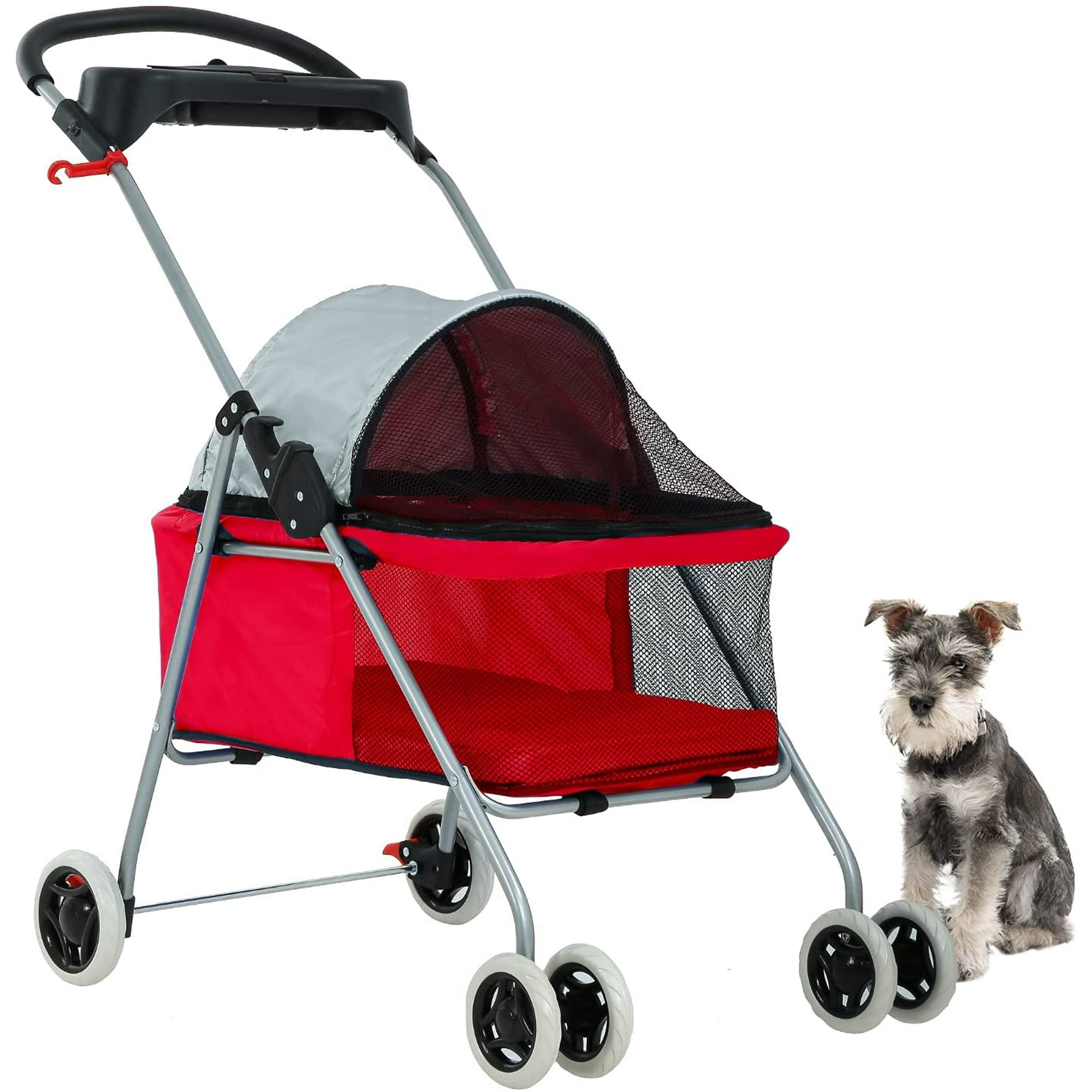Click here for Fdw Bestpet Pet Stroller 4 Wheels Posh Folding Wat... prices