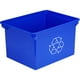 Storex XL Recycling Bin, Blue - Walmart.com