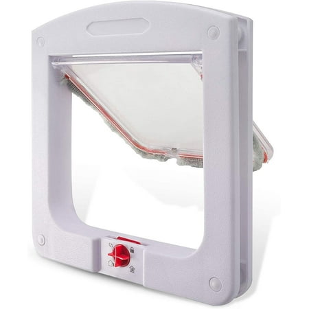 Cat Flap for Small Dogs Cat 4 Way Lockable Easy to Install | Walmart Canada