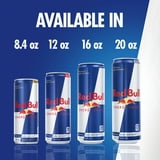Red Bull Energy Beverage, 20 fl oz Can, 12-Pack - Walmart.com
