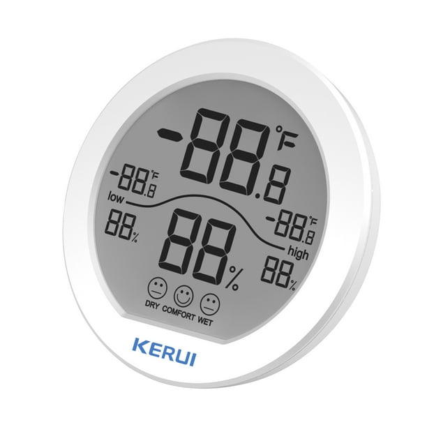 KERUI Indoor Temperature Humidity Sensor Room Temperature Humidity ...