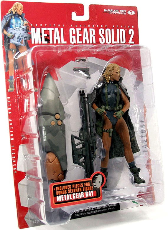 McFarlane Metal Gear Solid 2 Sons of Liberty Fortune Action Figure ...