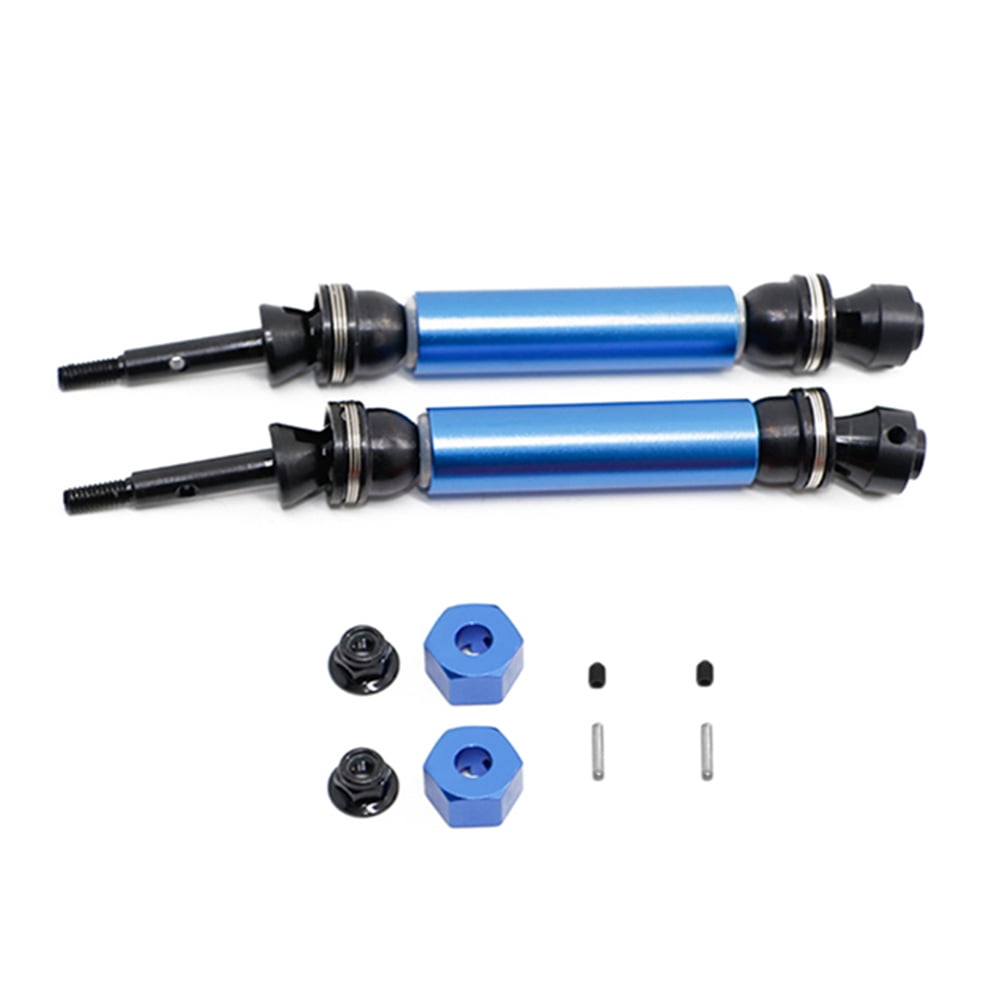 Click here for Unbranded 2pcs Metal Rear Drive Shaft Cvd For 1/10... prices