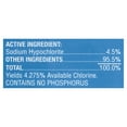 Great Value Low Splash Bleach Regular 121 oz for laundry cleaning and ...