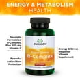 Swanson Super Stress B-Complex with Vitamin C Capsules, 100 Count ...