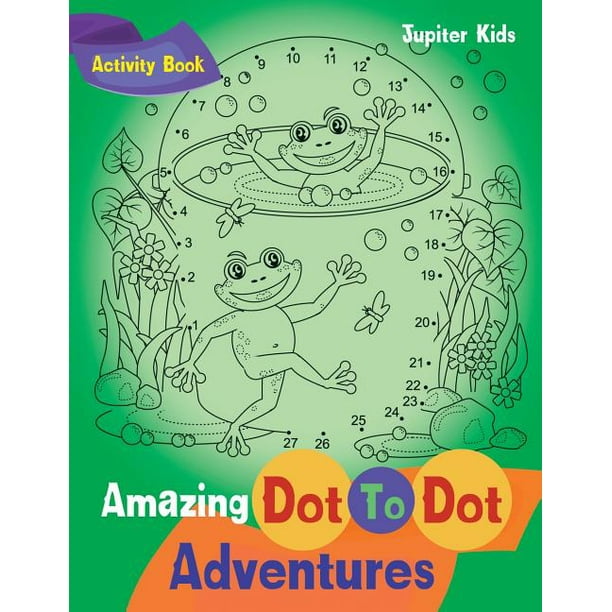 Amazing Dot To Dot Adventures Activity Book (Paperback) - Walmart.com